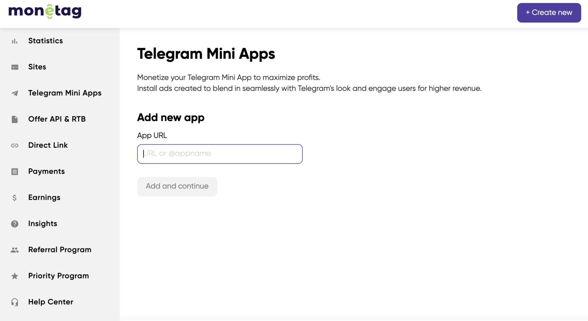 Telegram Mini Apps Monetization For Stable And High Profits - Monetag